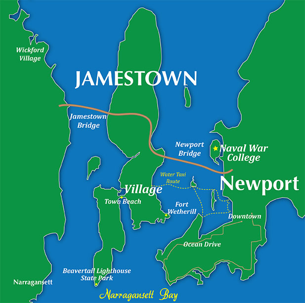 Jamestown Peninsula Map Map Of Jamestown